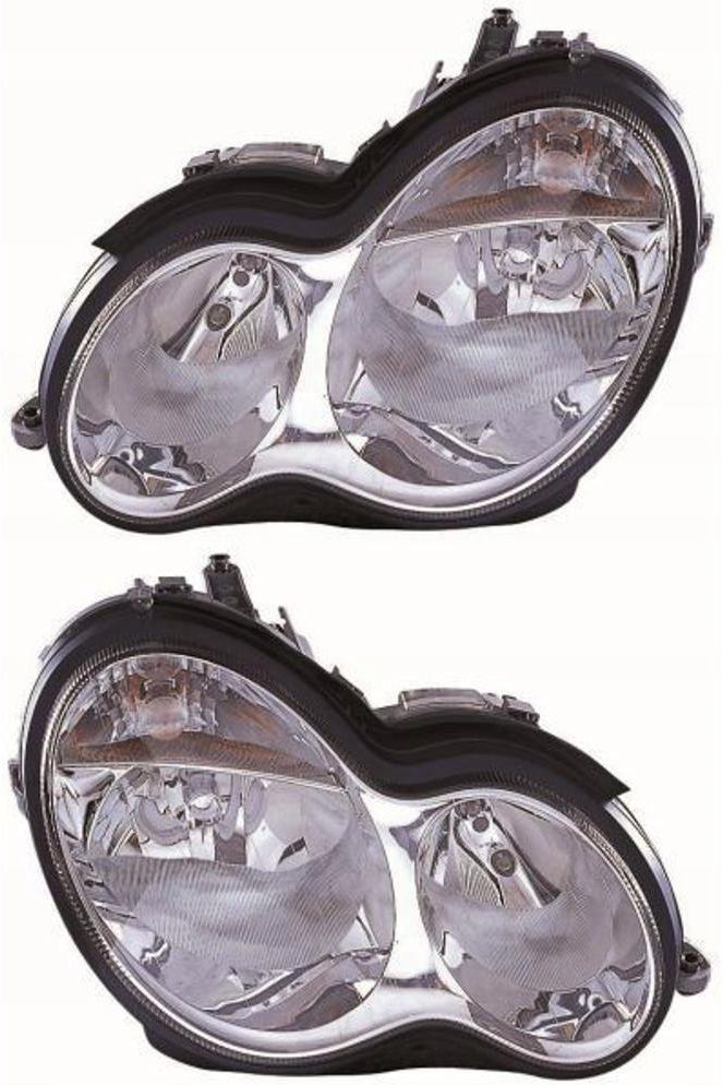 Lampa przednia Depo Reflektory Lampy Mercedes C W203 '04- 2038200161 ...