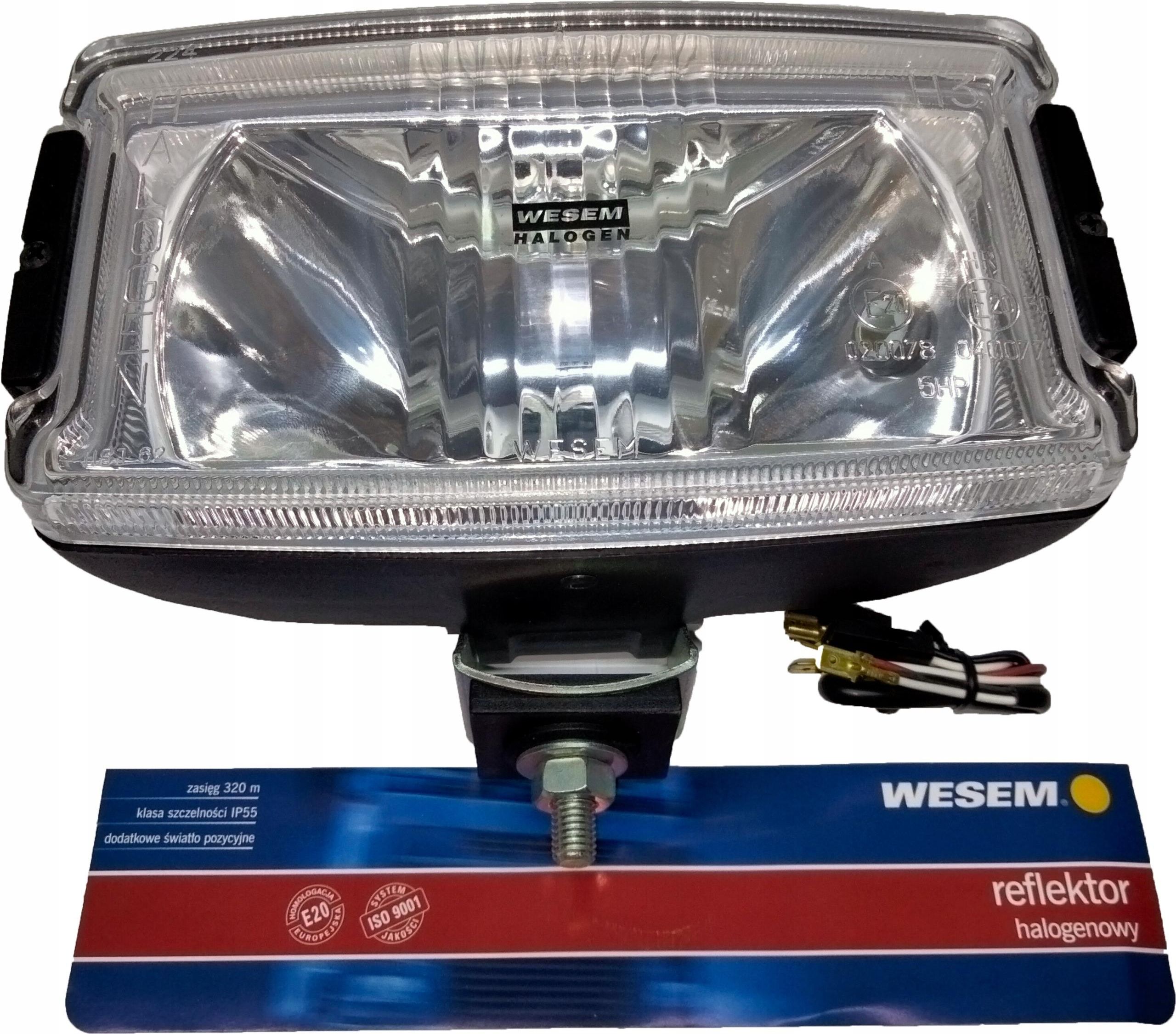 Lampa Przednia Wesem Reflektor Haloge5hp22486 Opinie I Ceny Na Ceneo Pl