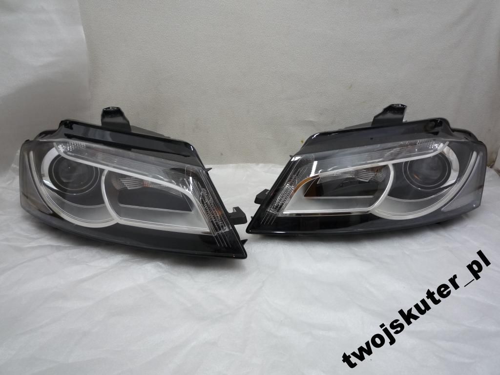 Lampa przednia Hella Lampy Audi A3 8P Lift Xenon Bixenon Led 2010 8P0941003BE 8P0941004BE ...