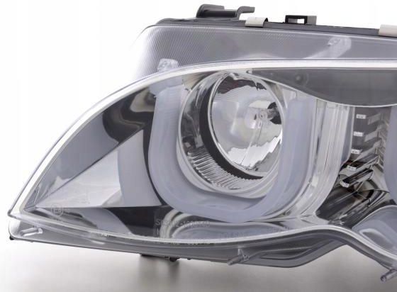 Lampa przednia Sonar Lampy Przednie Angel Eyes 3D Bmw E46 01-05 Chrom TTLPBM95 - Opinie i ceny ...