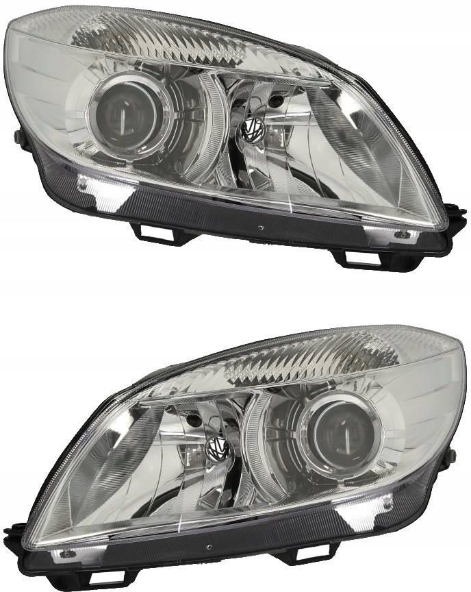 Lampa przednia Tyc Reflektory Lampy L+P Skoda Fabia II 2 06-14 ...