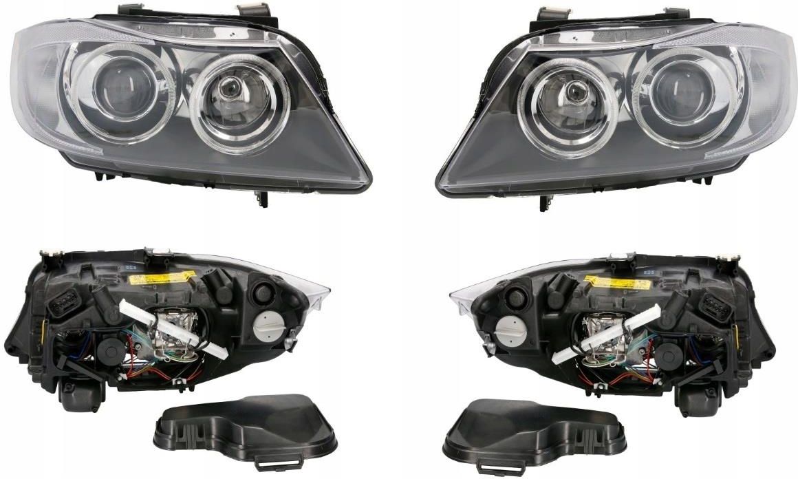 Lampa przednia Tyc Reflektor Bmw 3 E90 E91 04-08 Ksenon L+P SS2040093E + 2040103E - Opinie i ...
