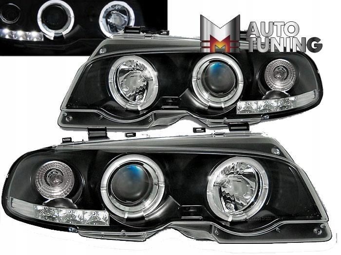 Lampa przednia Sonar Lampy Bmw E46 04.99-03.03 Coupe Angel Eyes Black TTLPBM49 - Opinie i ceny ...