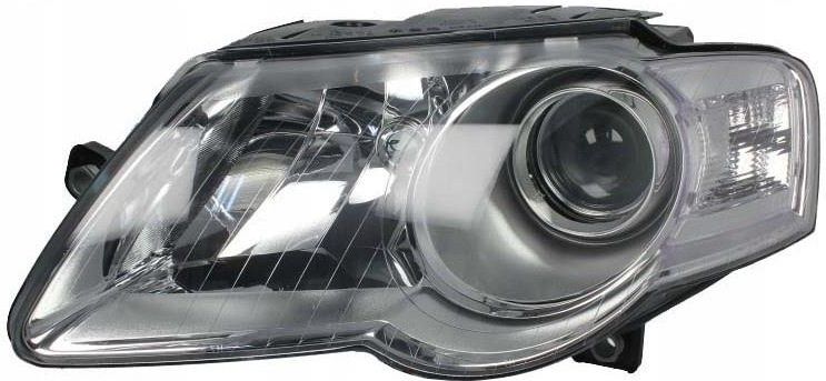 Lampa przednia Tyc Reflektor Lewy H7 Vw Passat B6 3C2 3C5 05- 3C0941005 ...