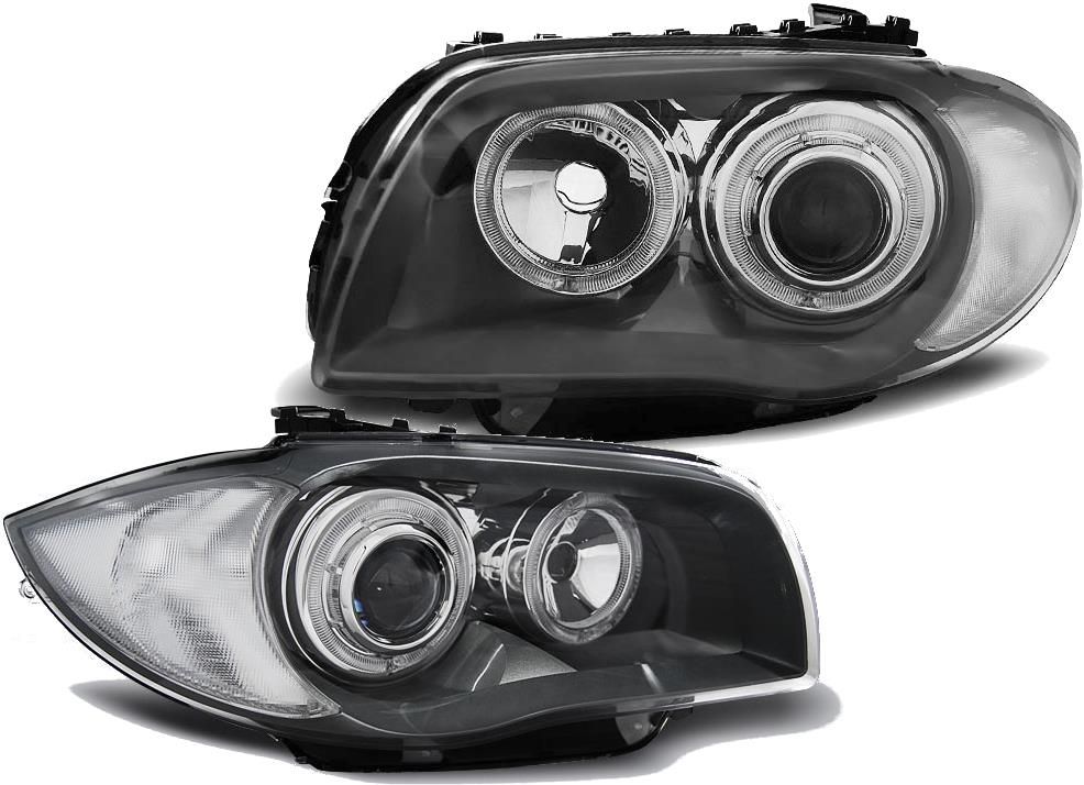 Lampa przednia Depo Lampy Reflektory Bmw E87 E81 04-11 Białe Led Grey LPBMD6 - Opinie i ceny na ...
