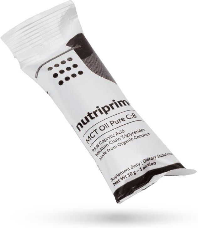 Nutriprime Olej MCT C8 w saszetkach 15x10 g - Opinie i ceny na Ceneo.pl