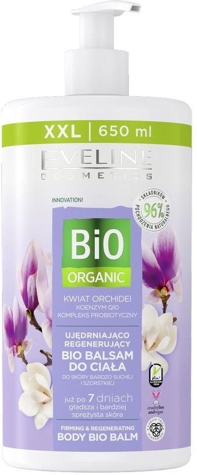 Eveline Bio Organic Ujędrniającoregenerujący Bio Balsam Do Ciała Kwiat ...