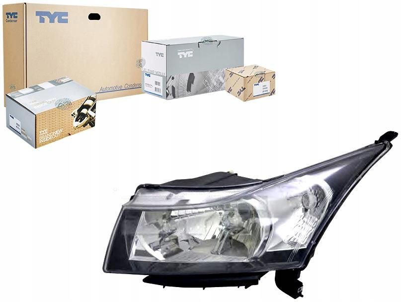 Lampa Przednia Tyc Reflektor H4 Elektryczny Z Silnikiem 20 12940 05 2