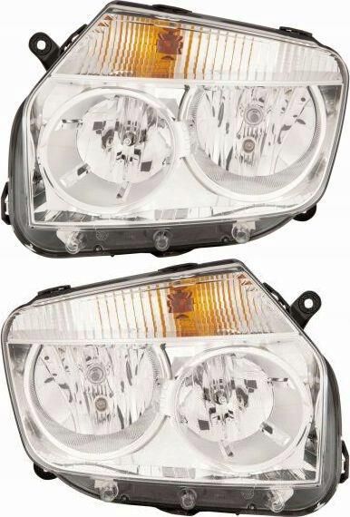 Lampa przednia Depo Reflektory Lampy Dacia Duster Hs '10-'18 260600069R ...