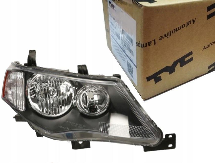 Lampa przednia Tyc Reflektor Lampa Pr Mitsubishi Outlander II 2007-09 526610-E - Opinie i ceny ...
