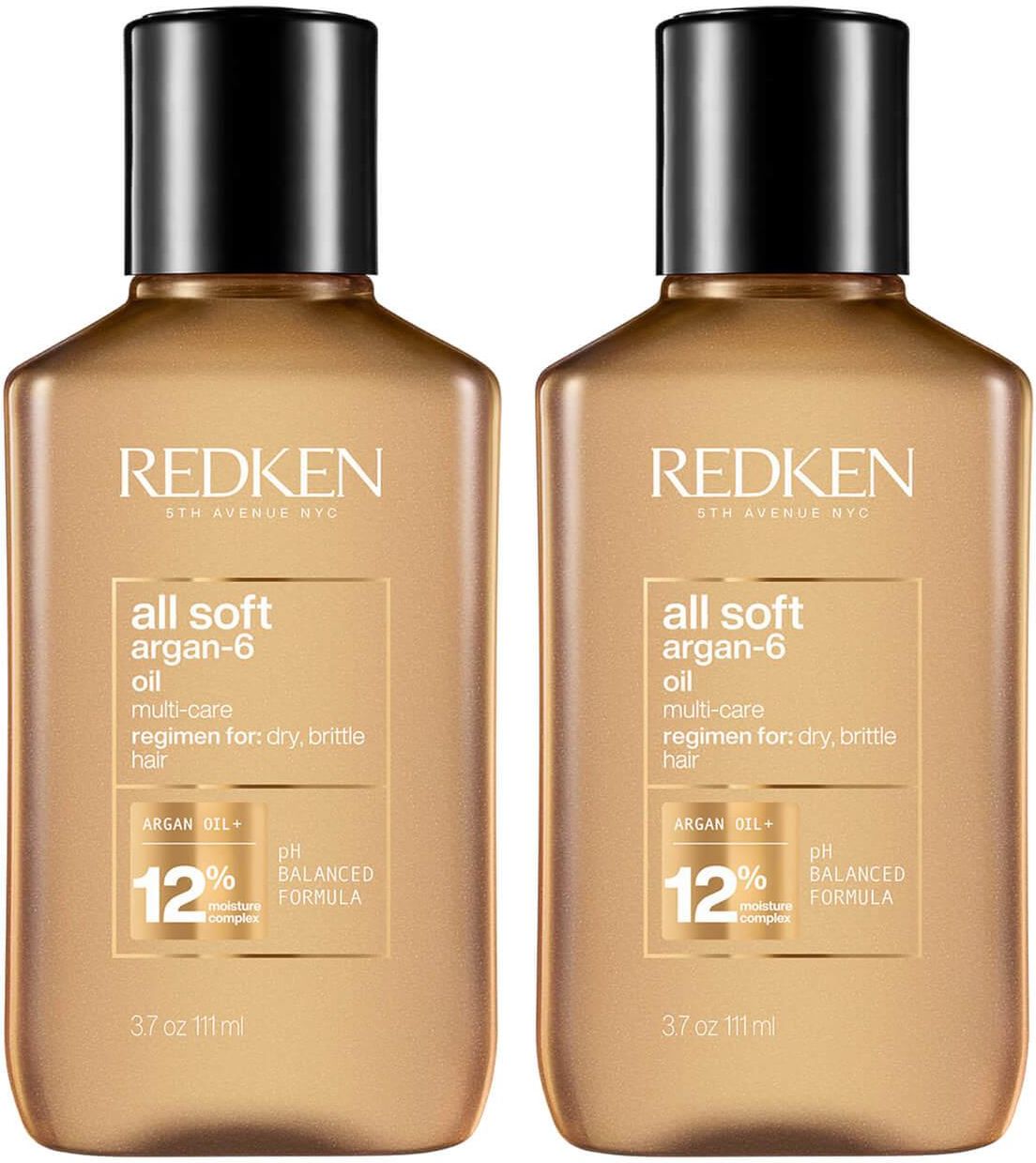 Redken All Soft Argan-6 Oil Duo Olejek Arganowy Do Włosów - Zestaw 2 ...