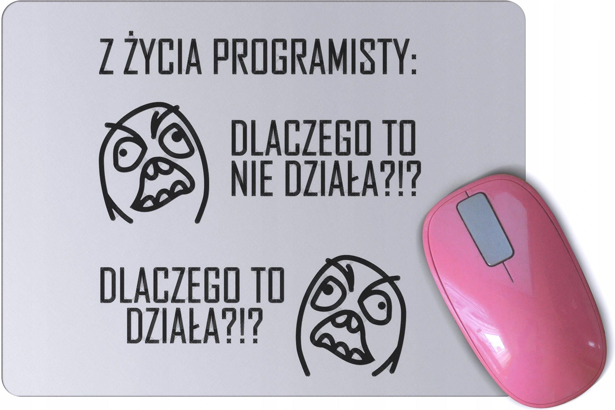 Podkładka Programisty śmieszna mem (5904183907499) - Opinie i ceny na ...