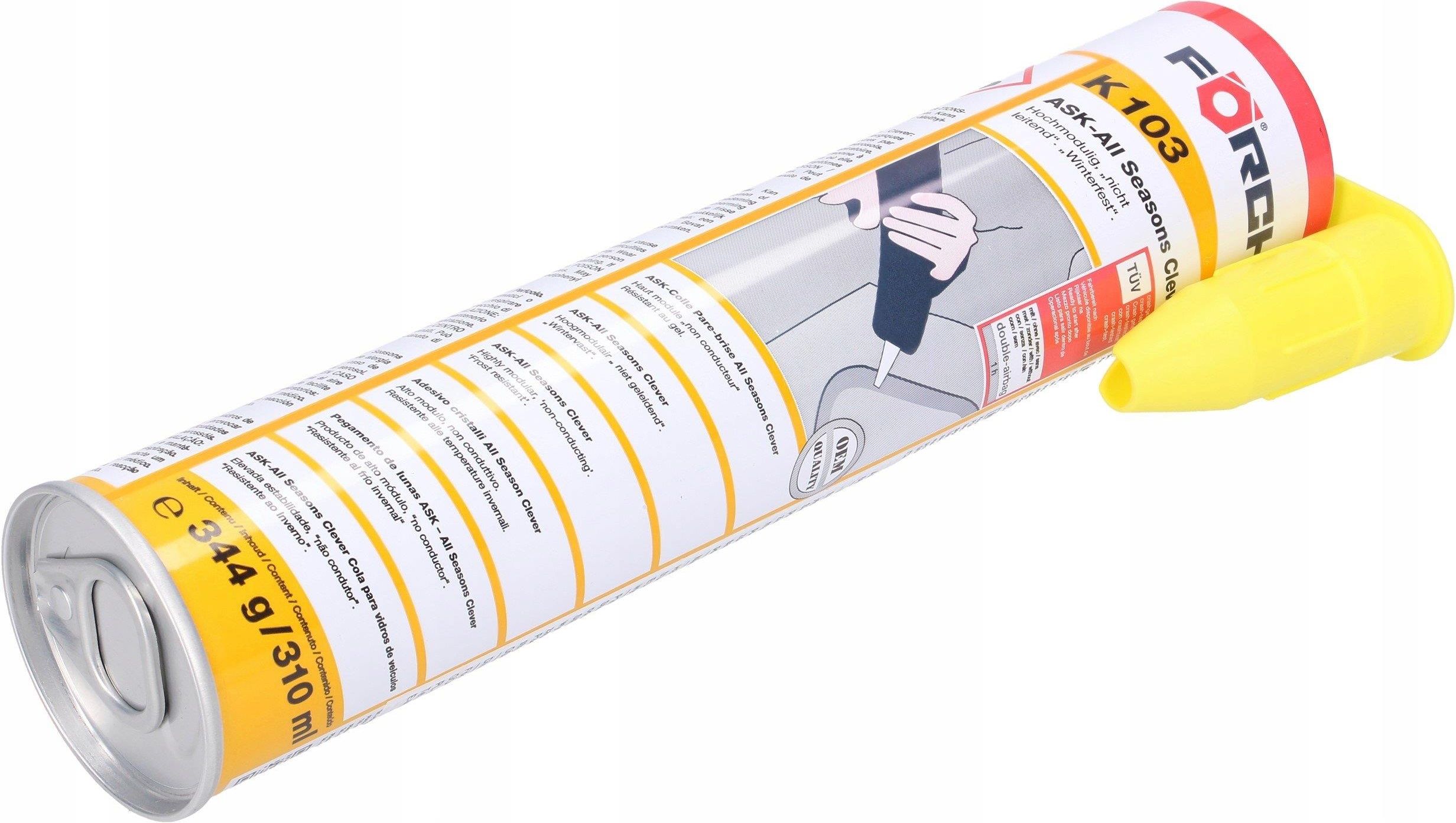 Forch Klej Do Szyb All Seasons Clever K103 310Ml 9738680752 - Opinie i ceny na Ceneo.pl