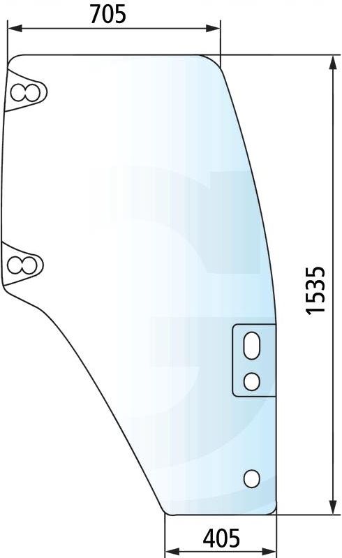 Granit Szyba Drzwi Case Ih 650S019225 82036000 - Opinie i ceny na Ceneo.pl