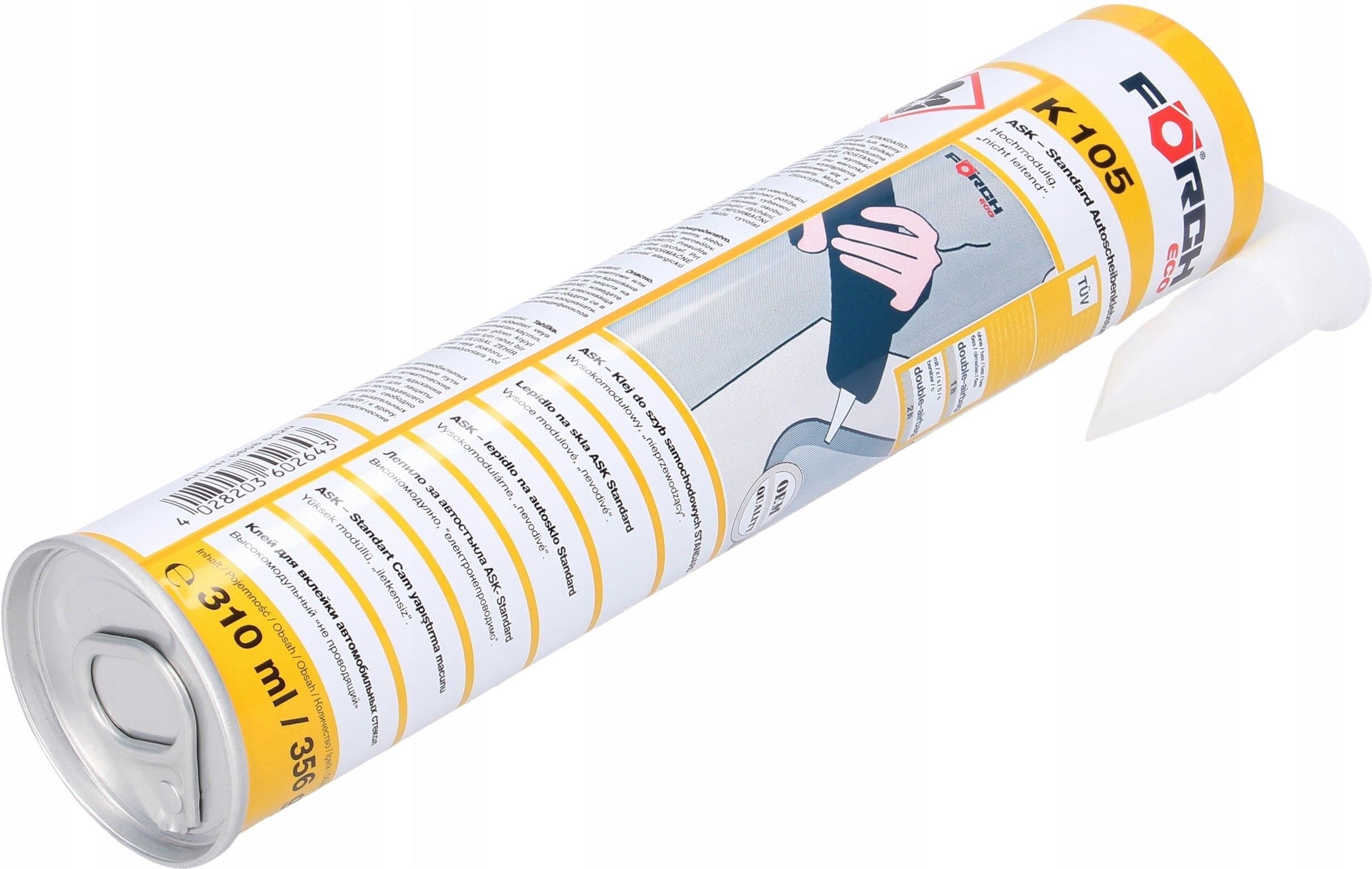 Forch Klej Do Szyb Standard K105 Eco 310Ml 11372651010 - Opinie i ceny ...
