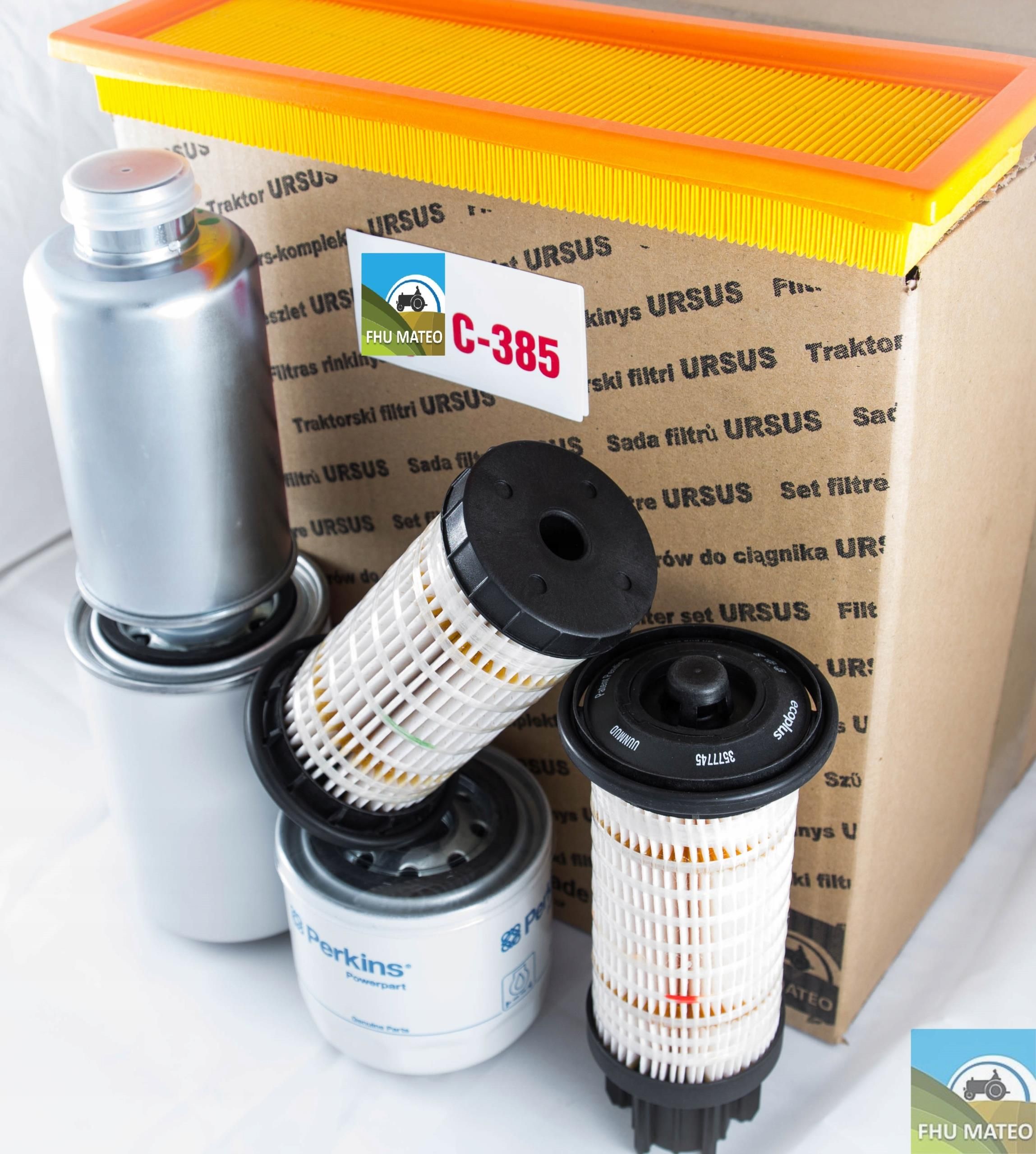 Ursus Zestaw Filtrów C-385 C-395 Iiib Perkins 3611274 - Opinie i ceny ...