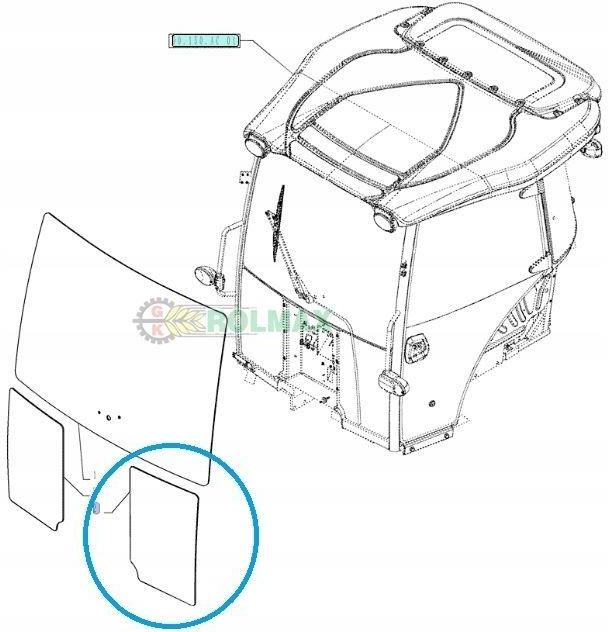 Cnh Szyba Przednia Dolna New Holland Td5 84396388 - Opinie i ceny na ...