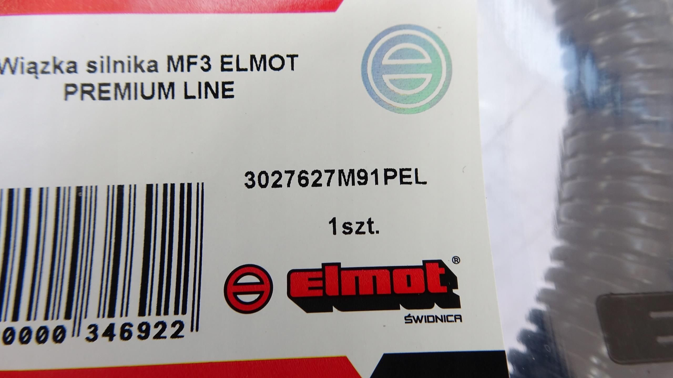 Elmot Instalacja Elektryczna Wiązka Silnika Mf Ursus Kpl 3027627M91Pel ...