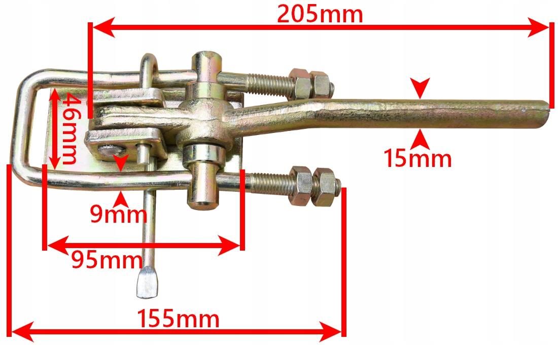 Spinacz Burty Zamknięcia Przyczepy L+ P D-35 D-47 8063.D3547 - Opinie i ...