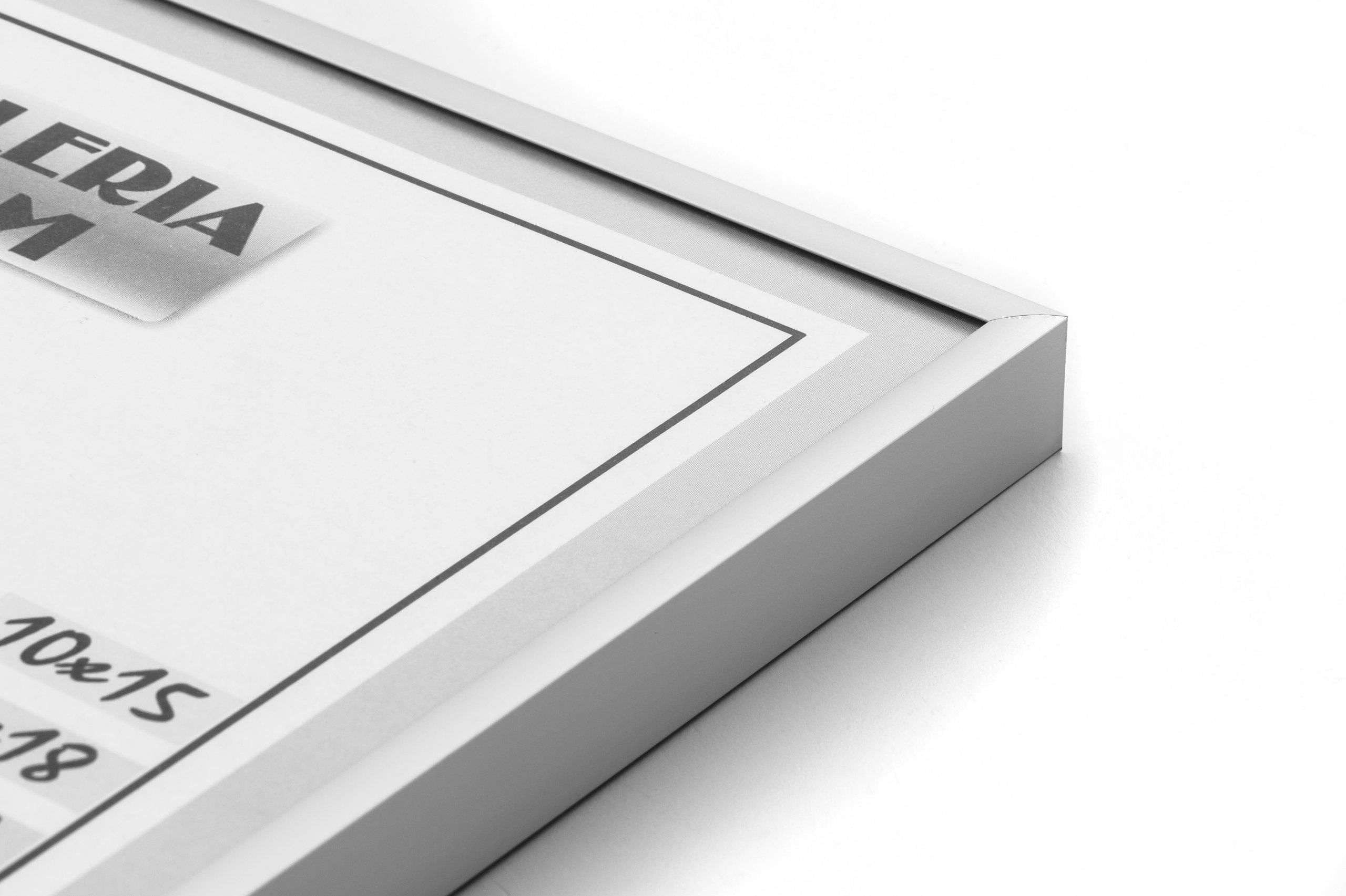 Ramka tradycyjna INNA RAMA,RAMKA ALUMINIOWA 15X23 -ALU G- 23X15 Z PLEXI ...