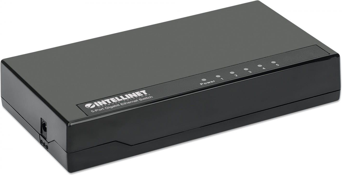 Intellinet Switch 5P Gigabit, Desktop (561747) - Opinie i ceny na Ceneo.pl