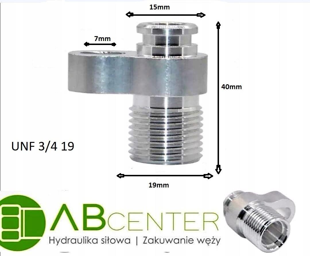 Adapter Sprężarki Kompresora Ac Gwint Unf 3/4 16 Nr-118 - Opinie i ceny ...