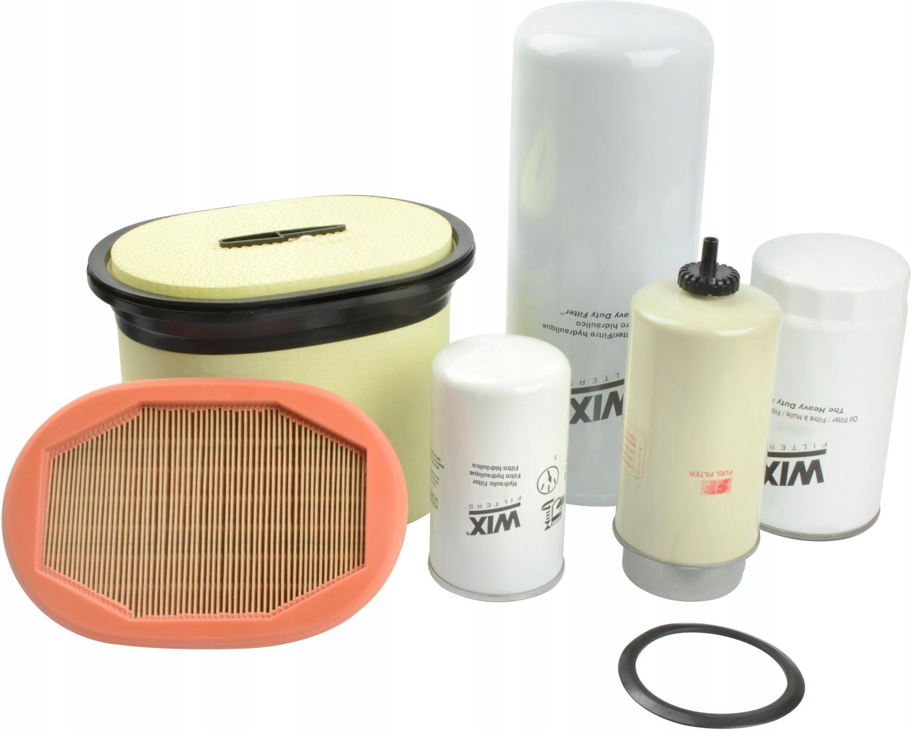 Komplet Filtrów Cat 428D 432E Filtry 428 D2 E - Opinie i ceny na Ceneo.pl