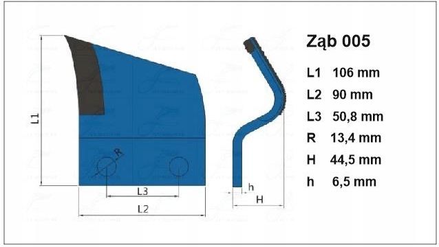 Ząb Widiowy Koparka Łańcuchowa Ditch Witch Zkl-005L - Opinie i ceny na ...