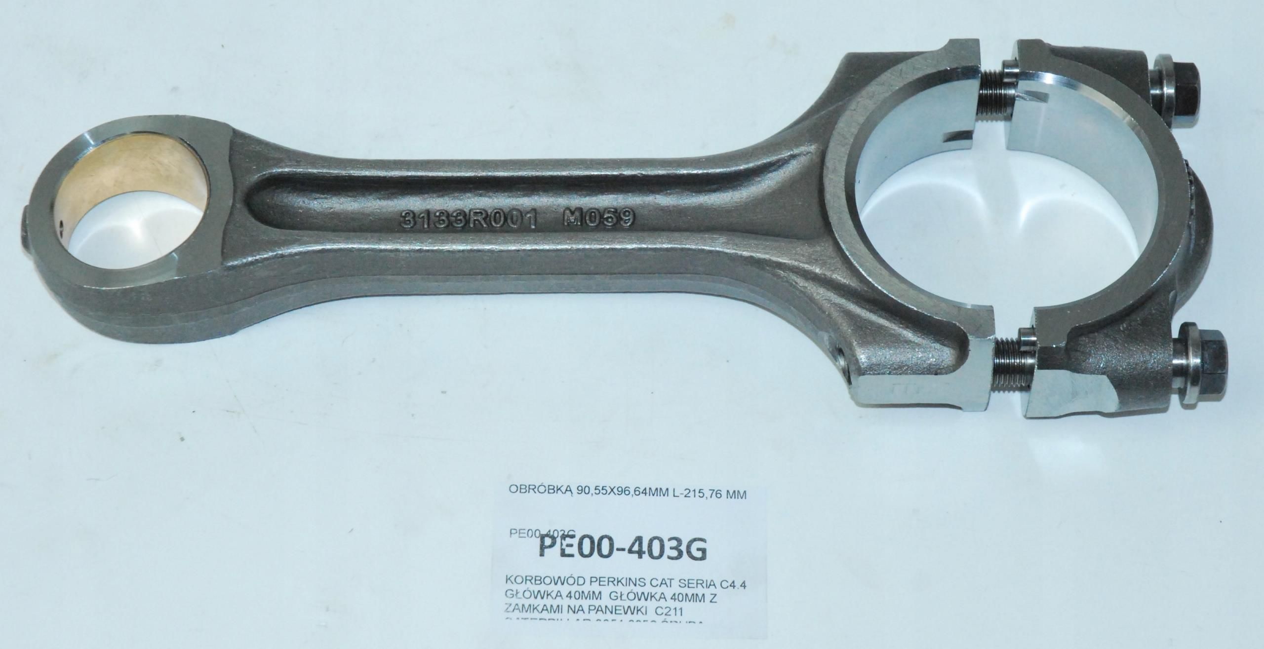 Korbowód Perkins Cat Seria C4.4 Główka 40Mm Pe00-403G - Opinie i ceny ...