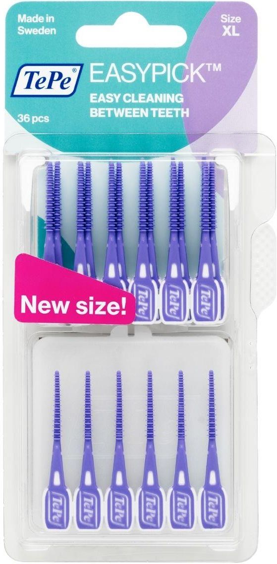 TePe Easy Pick XL (fioletowe) - elastyczne wykałaczki do przestrzeni ...