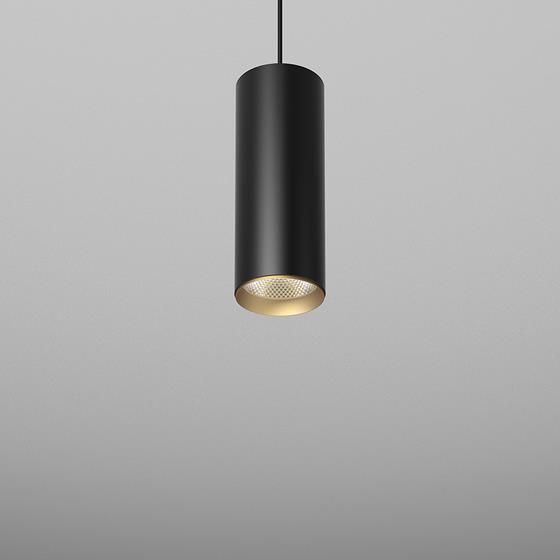 Aqform Lampa wisząca PET next maxi 20 LED M940 19° - czarny struktura ...