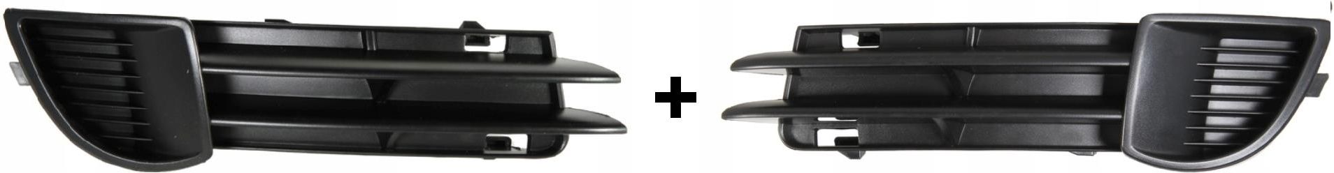 2 Grill Atrapa W Zderzaku Przód L/P Audi A3 8P 03- 8P4807681A ...