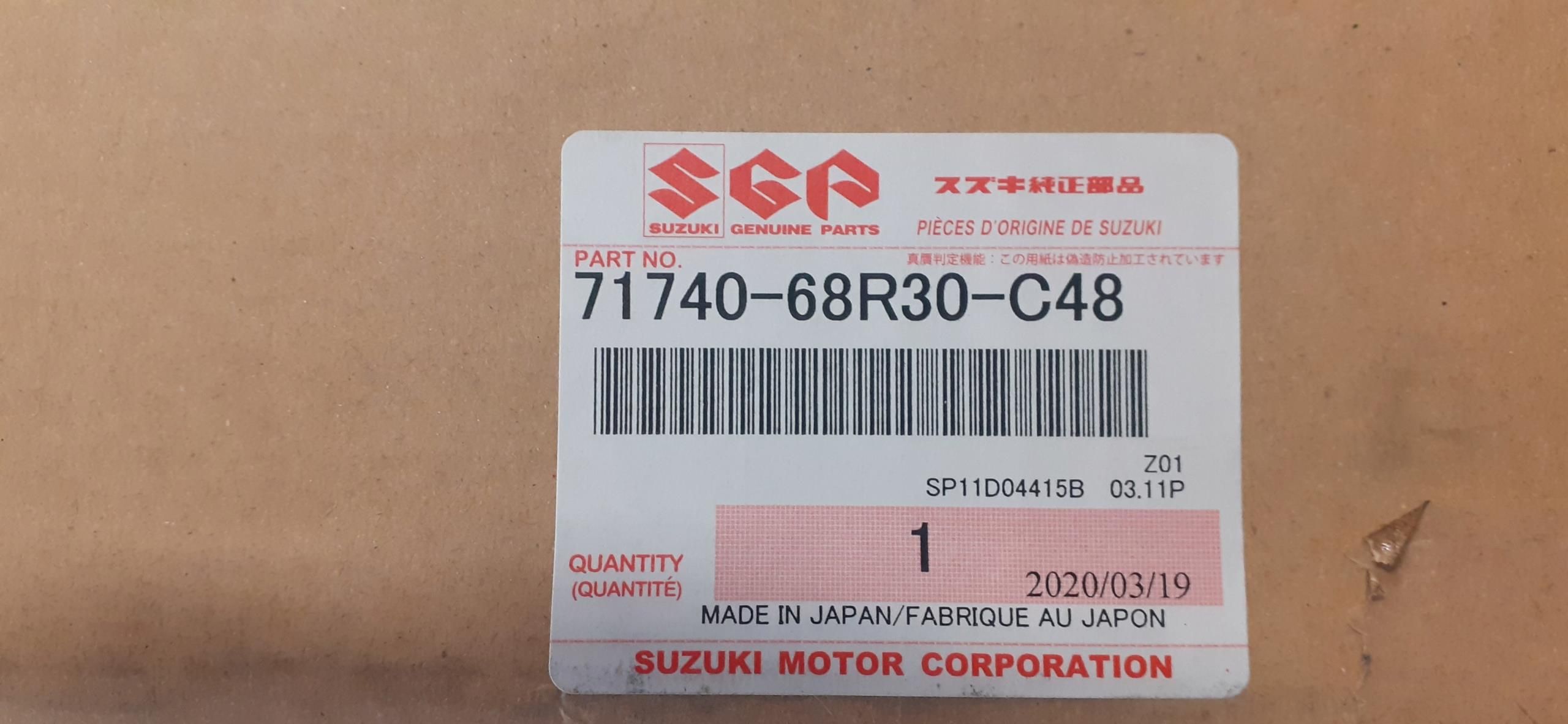 Suzuki Oe Swift Sport Mk8 2017-Krata Grill Atrapa 71740-68R30-C48 ...
