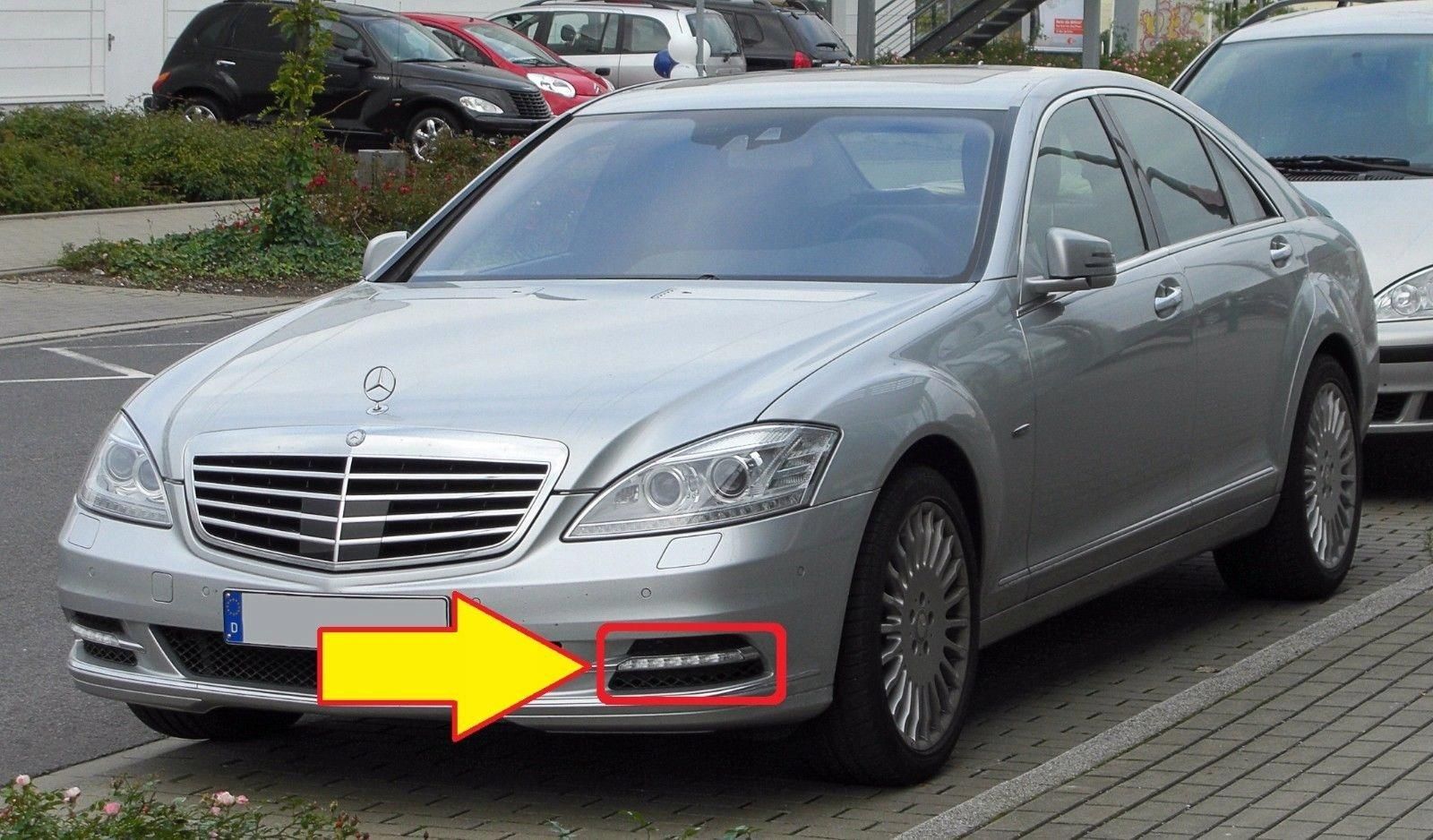 Mercedes-Benz Oe Kratka W Zderzak Mercedes W221 S Class L P A2218851722 ...