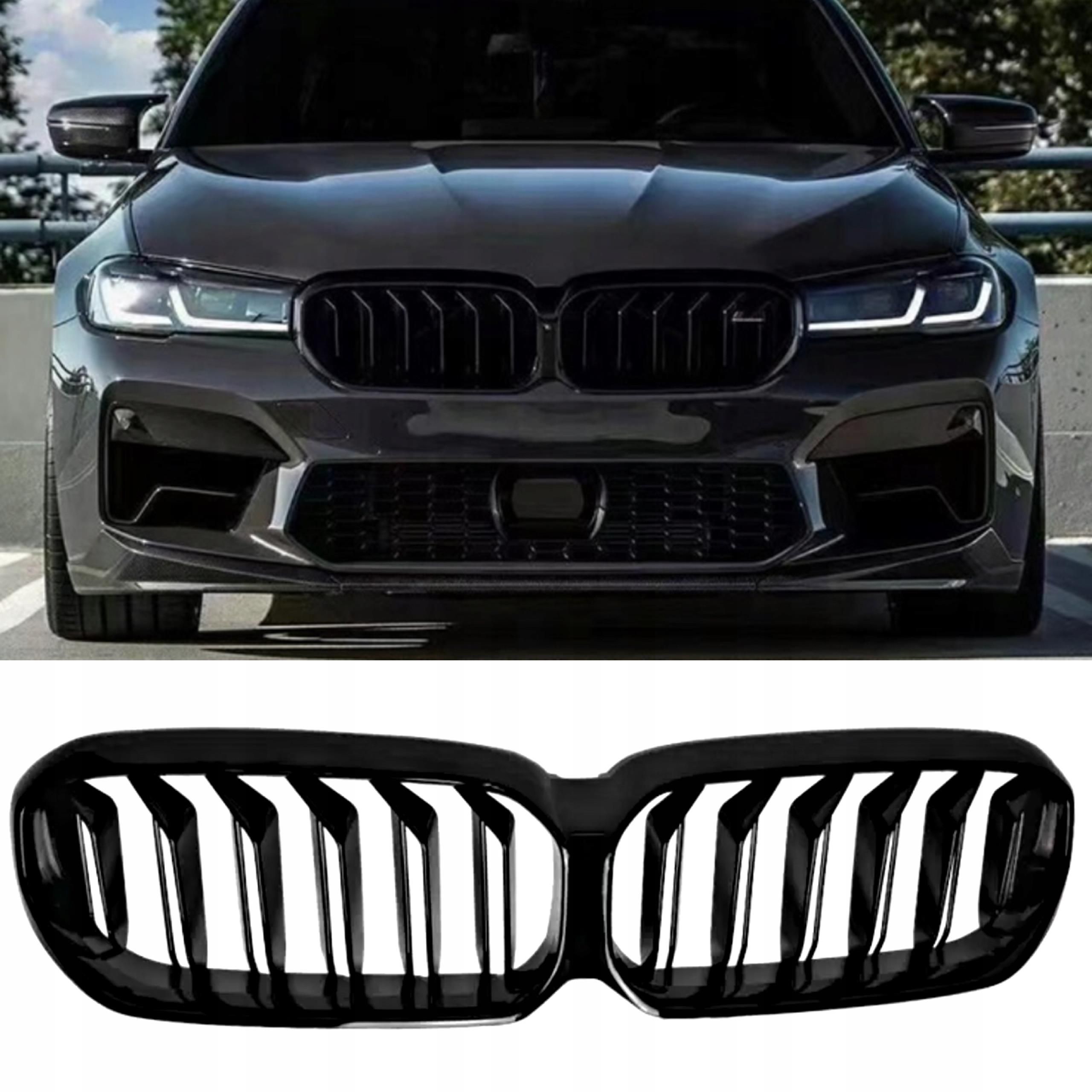 Nerki Grill Czarny Połysk Bmw G30 G31 M5 Lci Lift MQ3167 - Opinie i ...