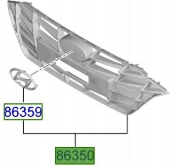 Hyundai Oe I20 2020- Grill Osłona Chłodnicy 86350-Q0000 - Opinie i ceny ...