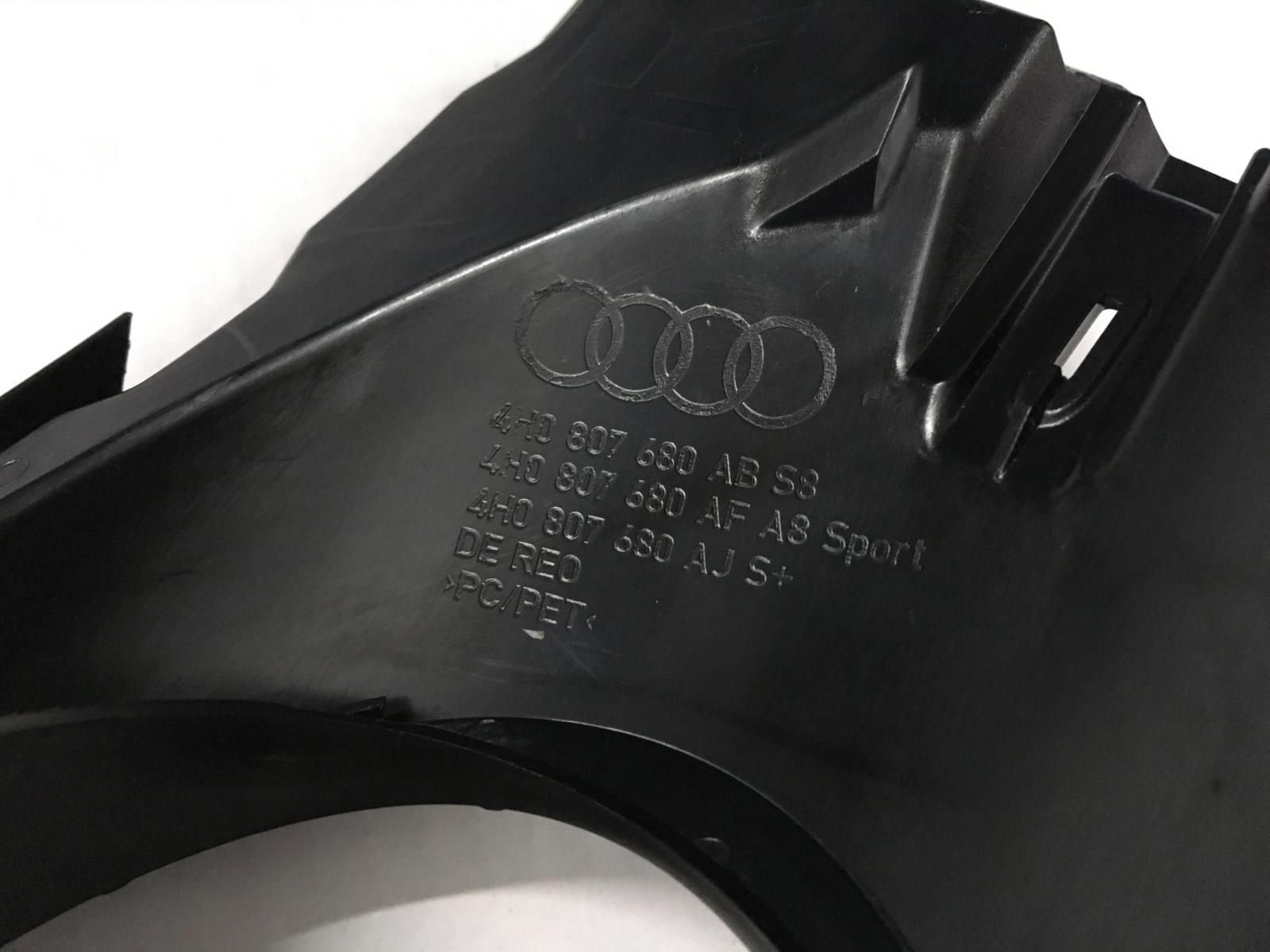 Audi Oe Kratki Zderzaka A8 D4 4H0 S8 Lift Nowe Aso 4H0807680 - Opinie i ...