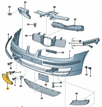 Seat Oe Zaślepka Haka Holowniczego Zderzaka Toledo Leon 1M 1M0807156A ...