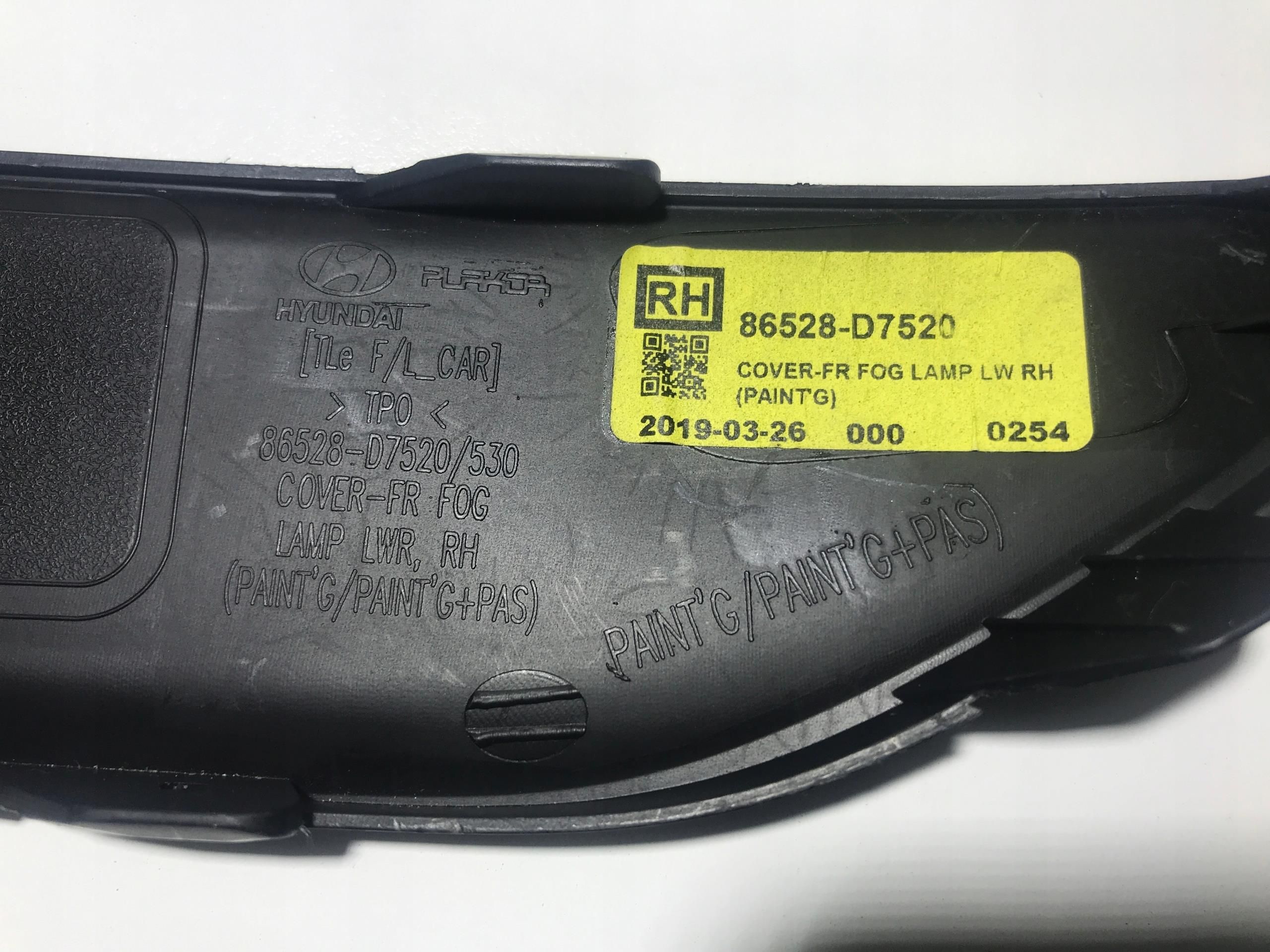 Hyundai Oe Zaślepka Zderzaka Tucson III 86528-D7520 9810533480 - Opinie ...