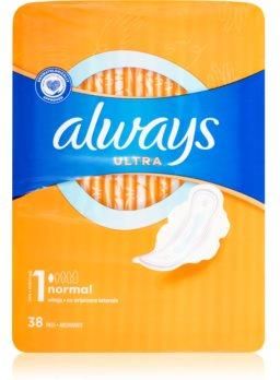 Always Ultra Normal Wkładki 38 Szt. - Opinie i ceny na Ceneo.pl