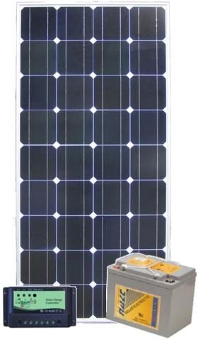 Pakiet solarny Fotton Zestaw autonomiczny 12V 200W LIFEPO4 150Ah ...