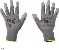 Cerva Bunting Grey Evolution Rękawice Dziane Bezszwowe Poliestrowe ...