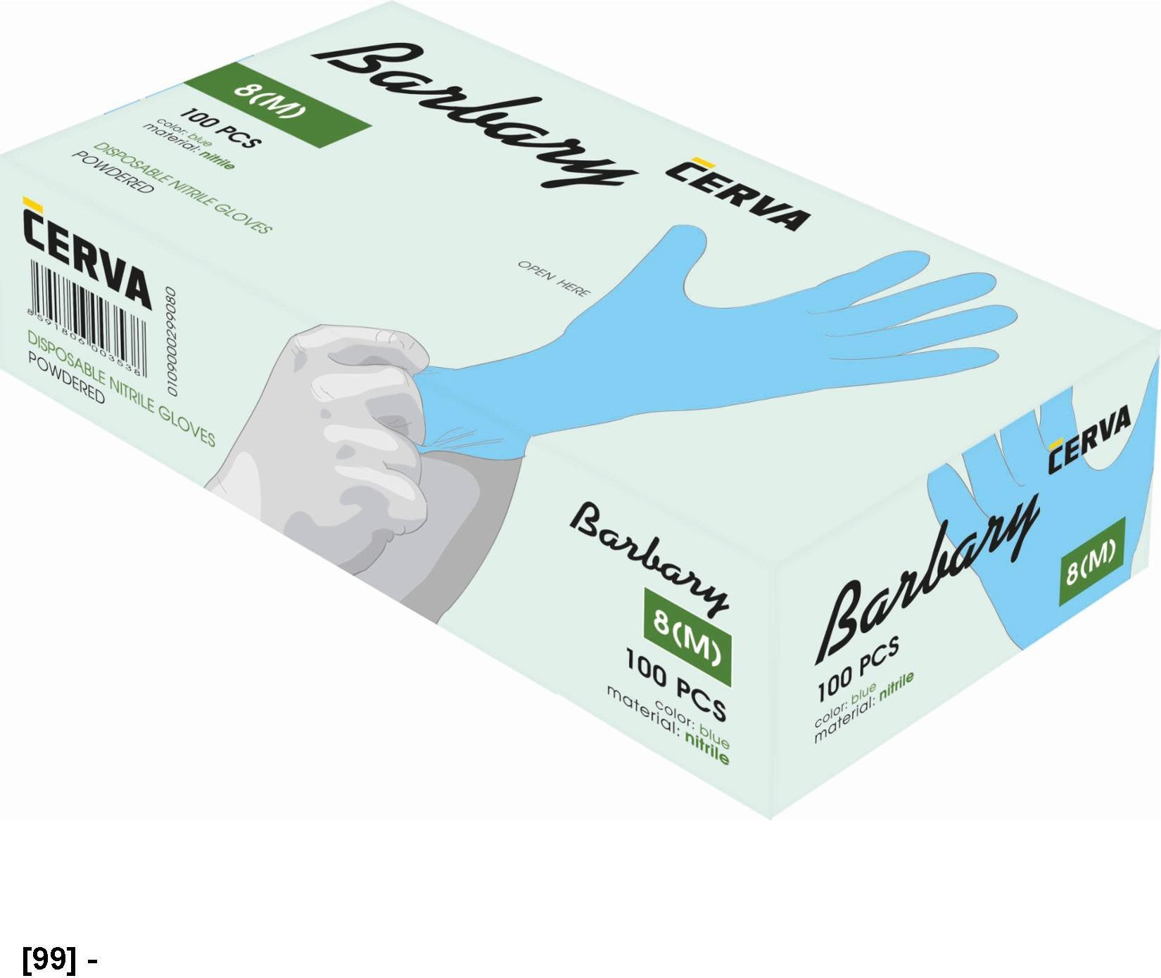 Cerva Barbary Rękawice Chemiczne Jednorazowe 9 - Ceny i opinie - Ceneo.pl