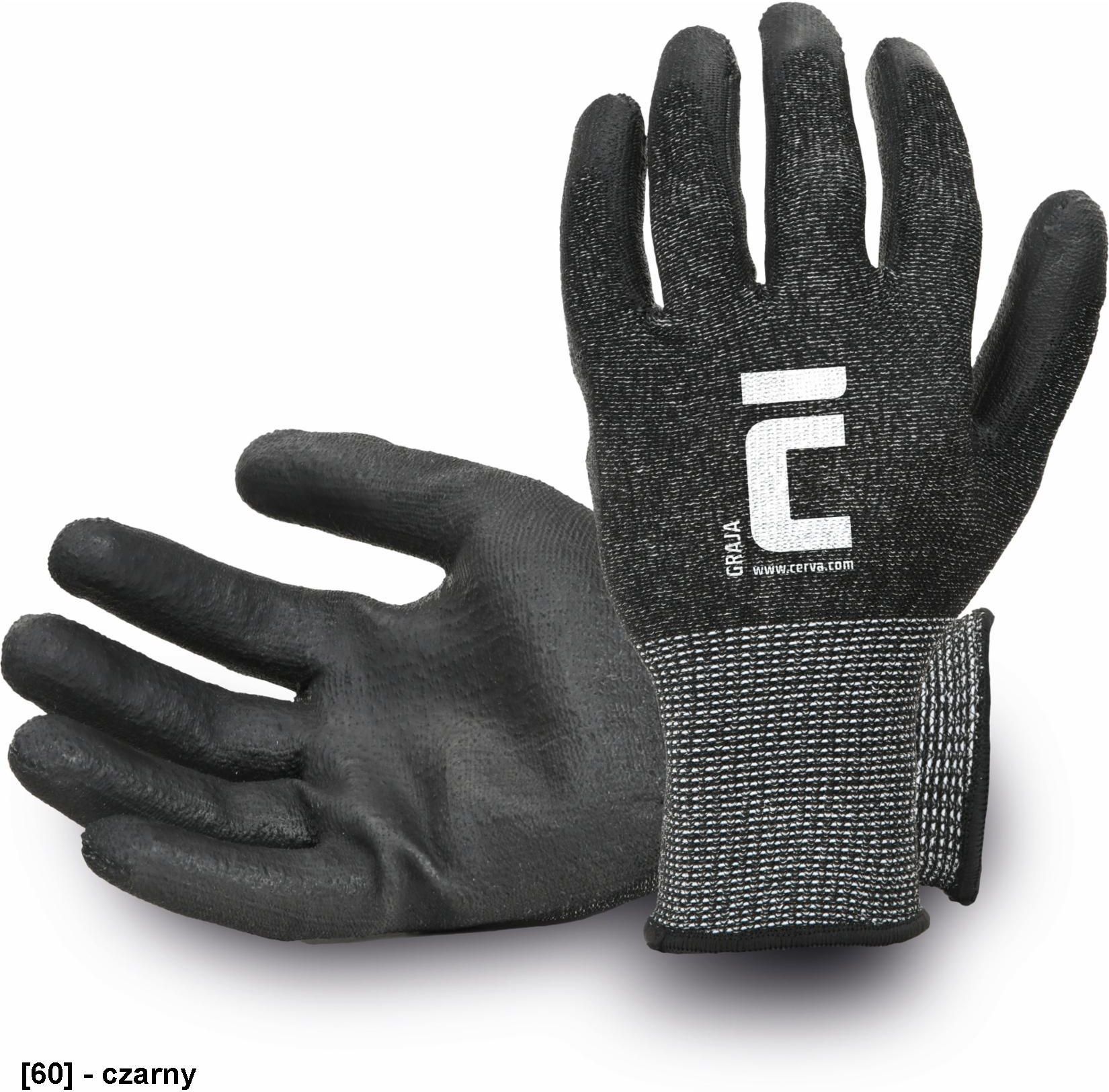 Cerva Graja Rękawice Odporne Na Przecięcie I Przekłucie Hv Żółty 11 ...