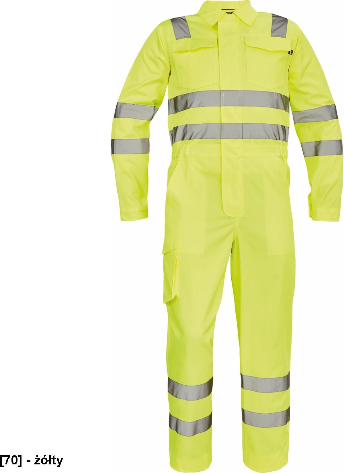 Cerva Paterna Hv Męski Roboczy Kombinezon Hi Vis Z Odblaskowymi Taśmami ...