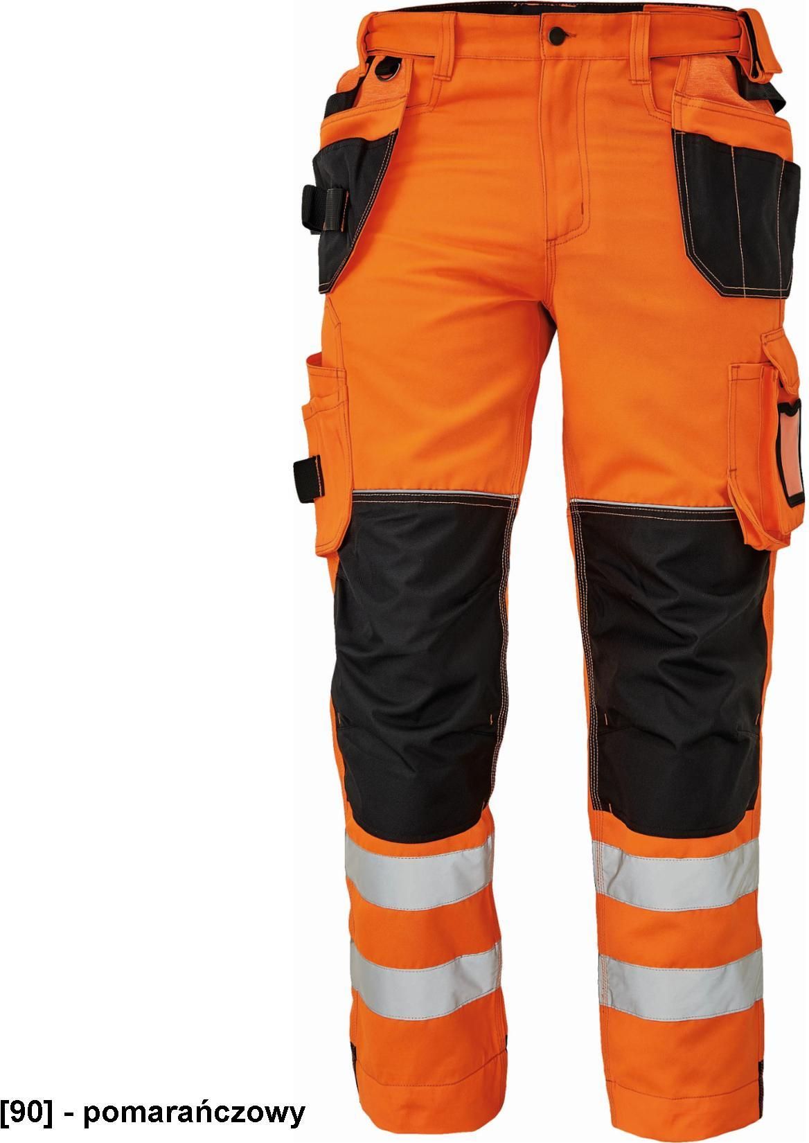 Cerva Knoxfield Hi Vis 310 Fl Spodnie Pomarańczowy 60 - Ceny i opinie ...