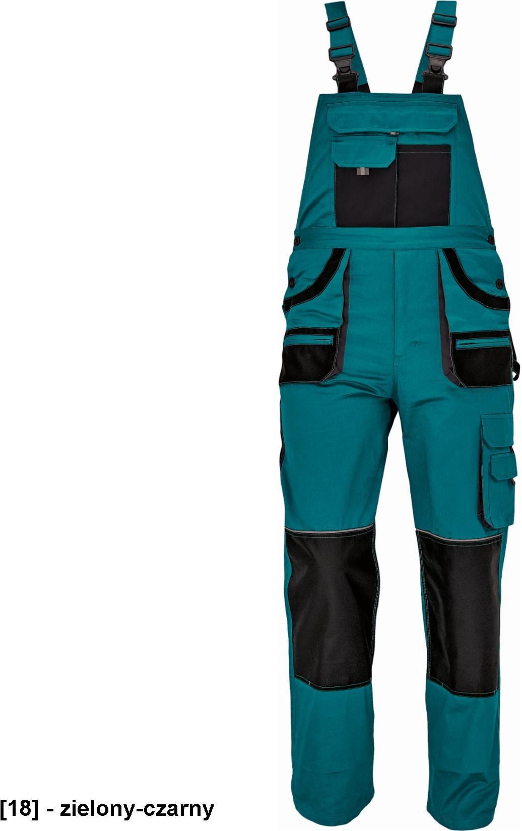 Cerva Ff Carl Be 01 004 Ogrodniczki Czerwony 46 - Ceny i opinie - Ceneo.pl