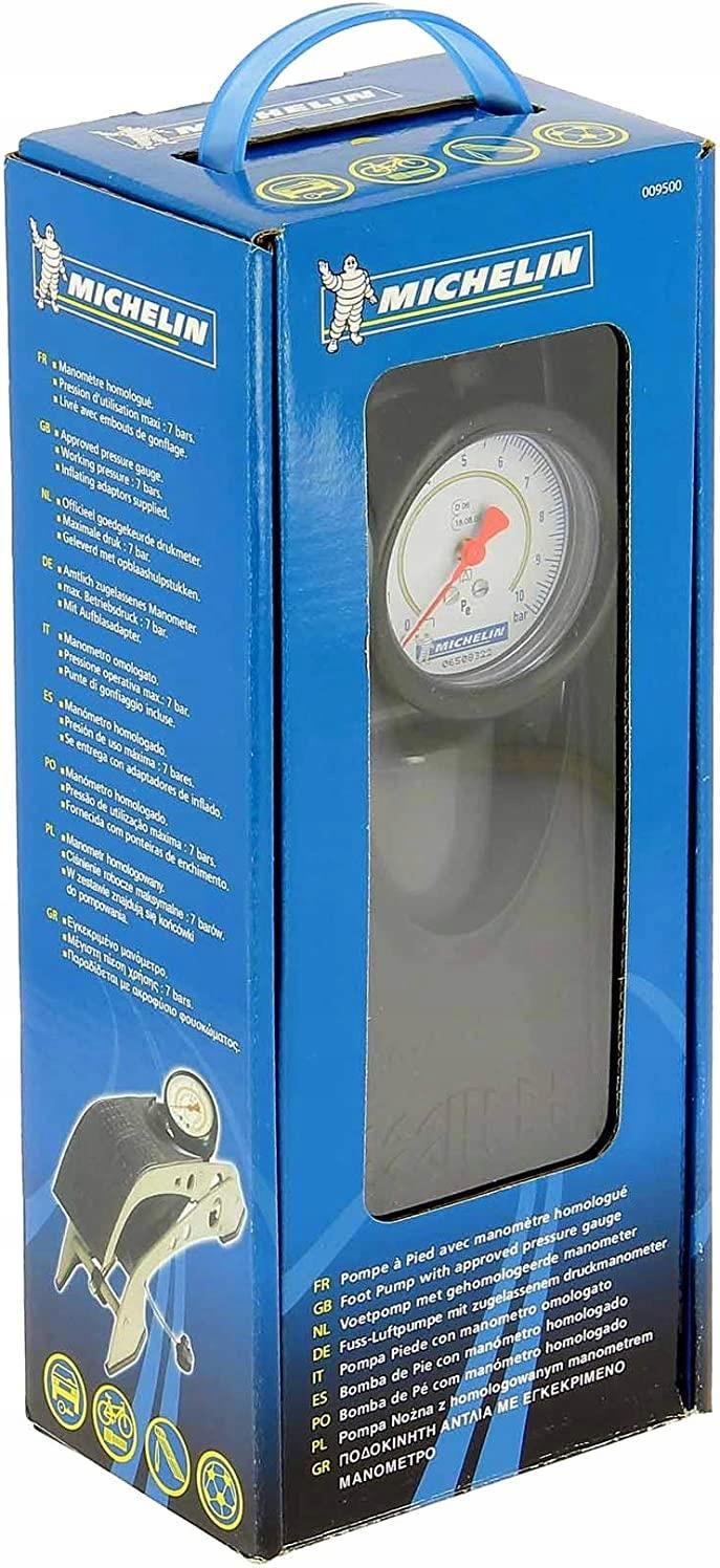 Michelin Pompka Nożna Z Manometrem 9500 - Opinie i ceny na Ceneo.pl