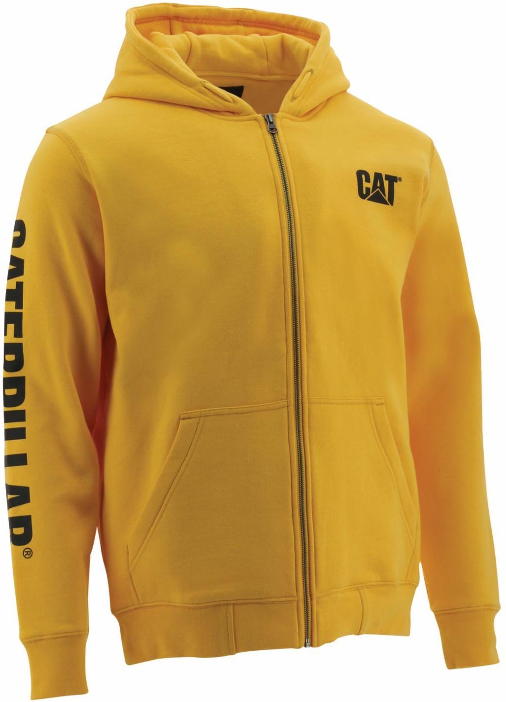 Cat Bluza Hooded Sweatshirt W10840 Kaptur Głębokie Kieszenie Grafika Logo Rękaw I Lewa Pierś ...