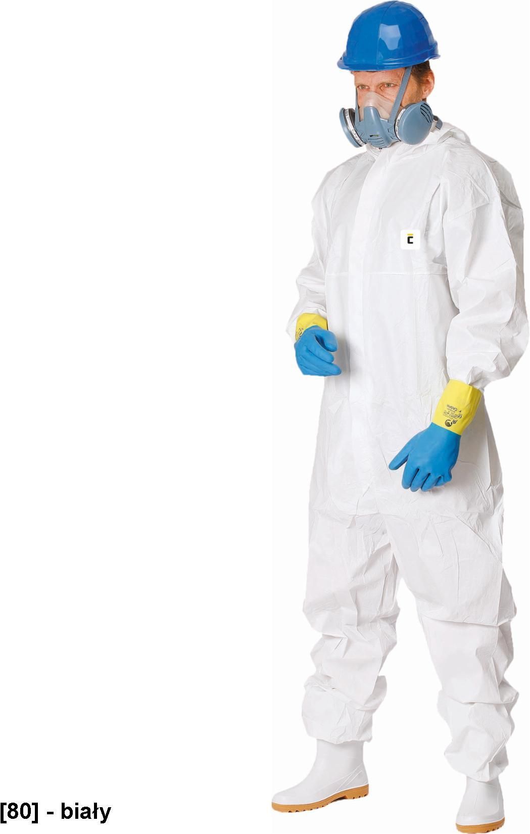 Cerva Chemsafe 500 Antystatyczny Kombinezon Ochronny Z Kapturem Ce Iii ...